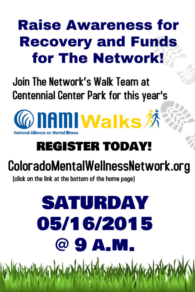 NAMIWalks Flyer - Colorado Mental Wellness Network